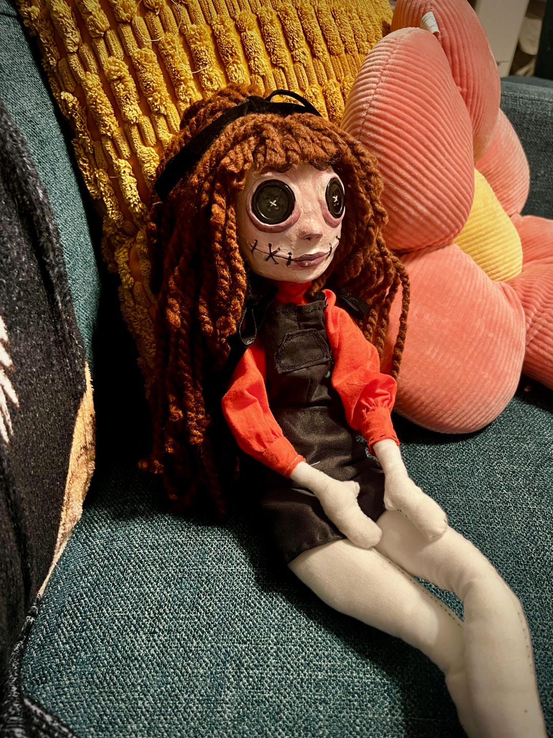Custom Posable Button Eye Dolls - Etsy