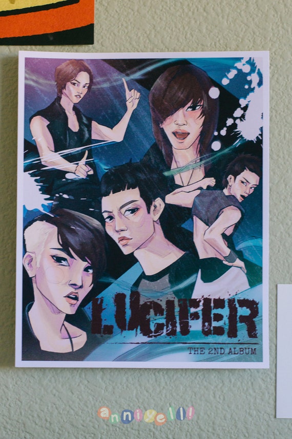 Shinee Lucifer Album Cover