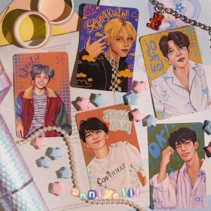 Seventeen!! - Original Kpop Art Photocards - Etsy