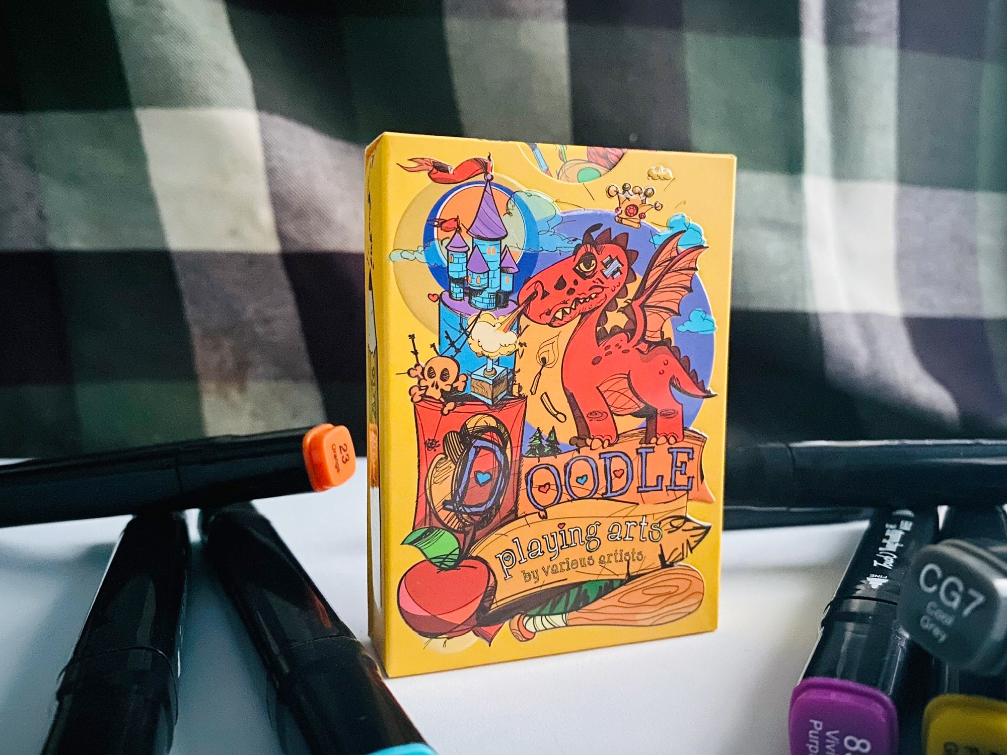 Doodle Playing Art Playing Cards, Fully Custom and Luxury Poker Playing ...