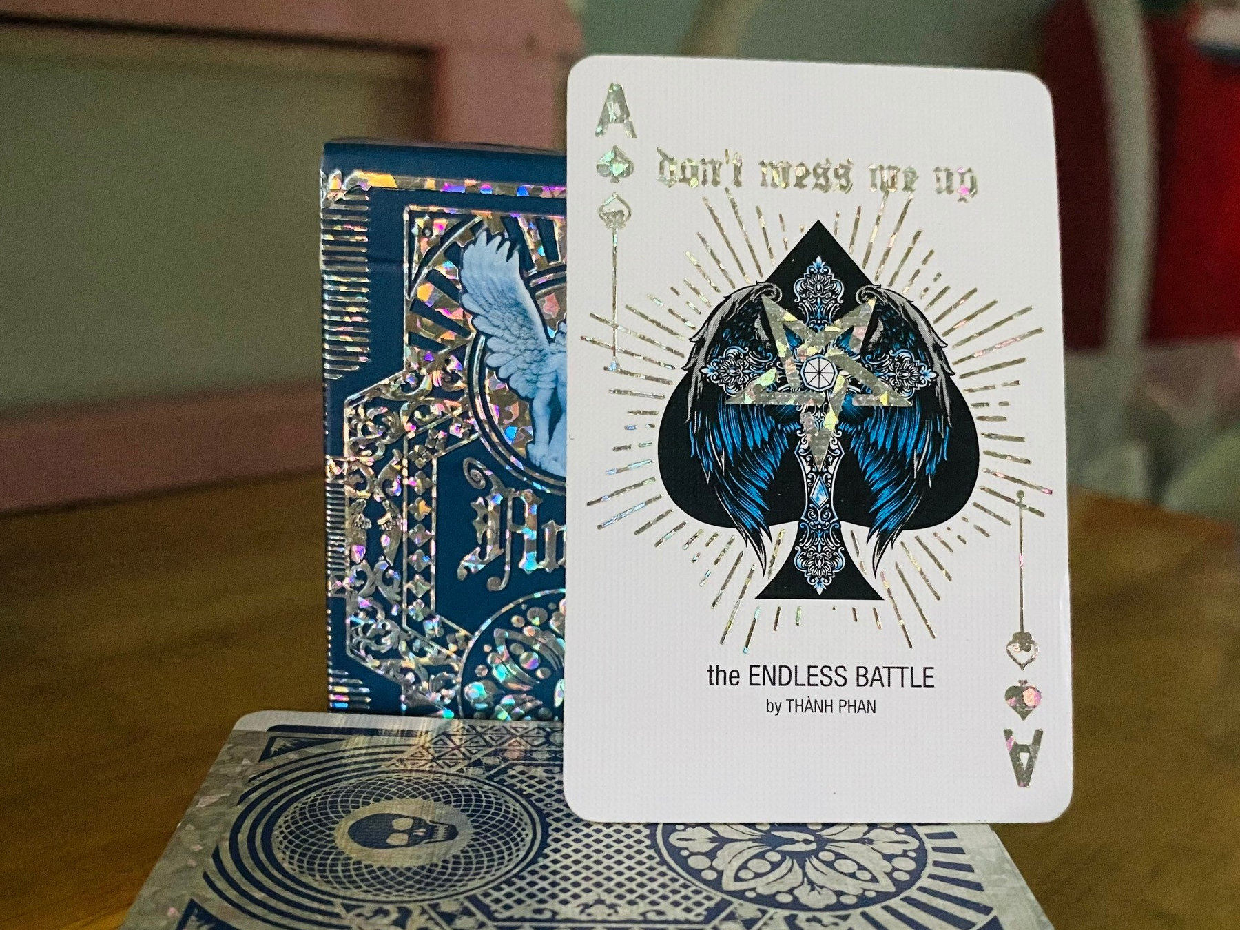 Angel Vs Devil Playing Cards: Luxury Custom Mini Deck - Etsy