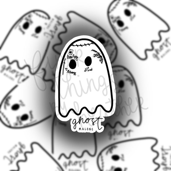 Post Malone Sticker - Etsy