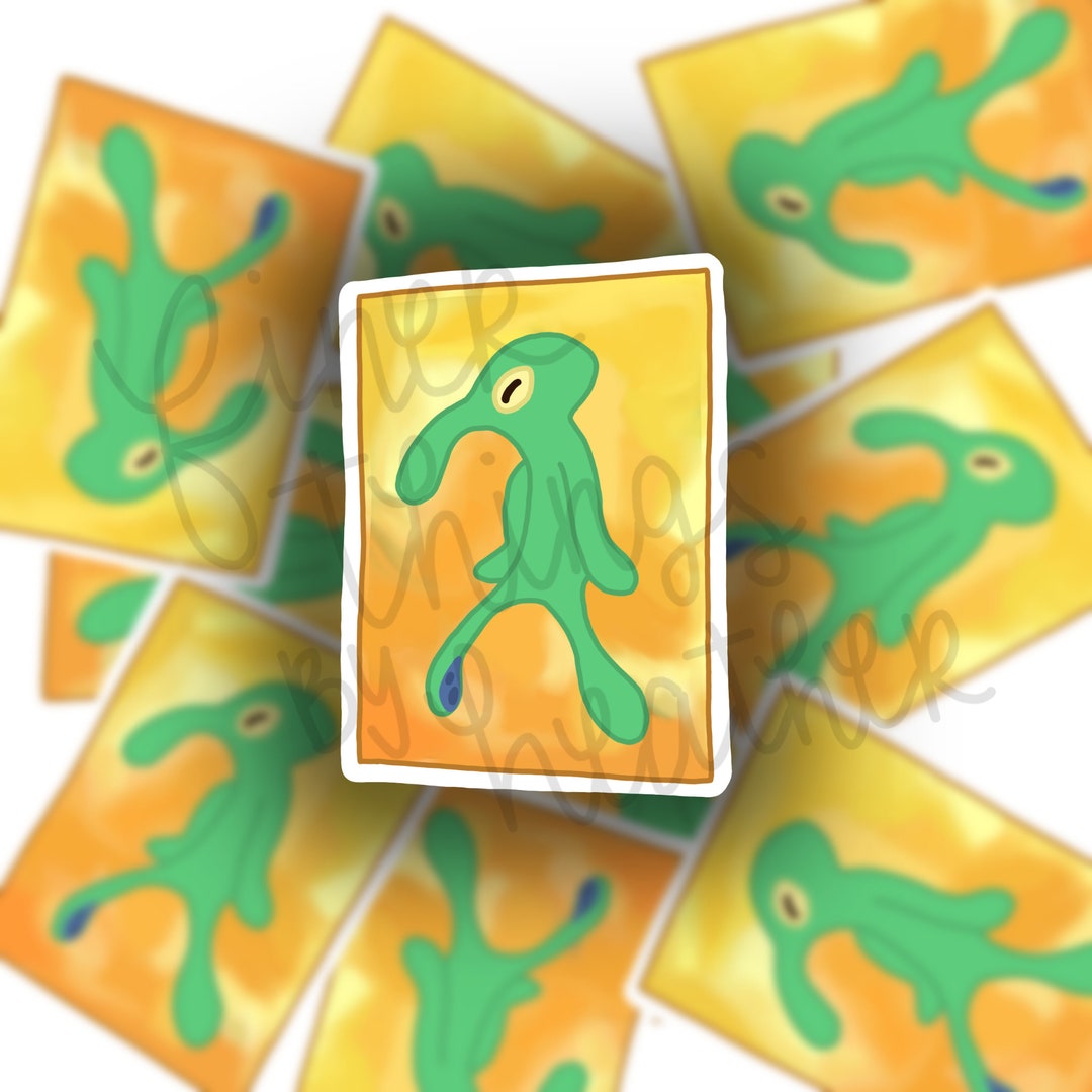 Bold & Brash Sticker / More Like Belongs in the Trash / Squidward ...