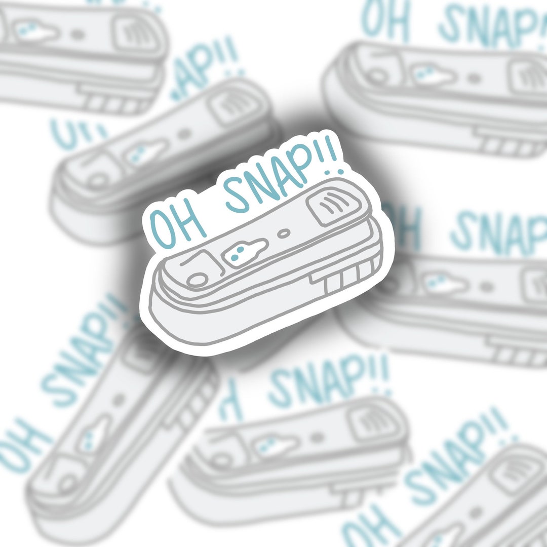 Oh Snap Sticker / Vet Tech Snap Test Sticker / Vet Tech Week - Etsy
