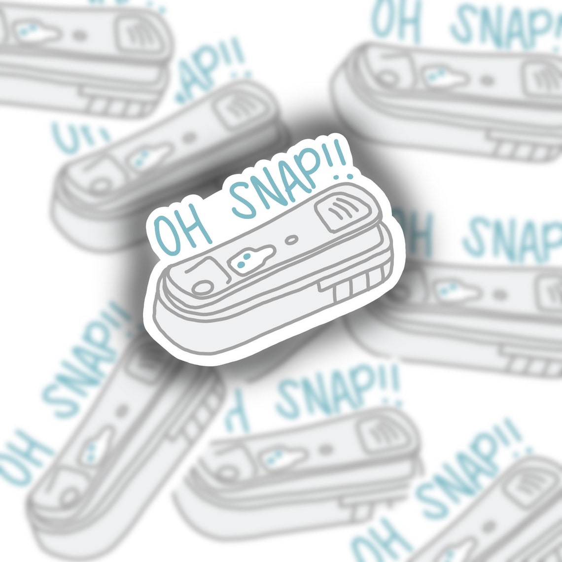 Oh Snap! Sticker / Vet Tech Snap Test Sticker / Vet Tech Week - Etsy