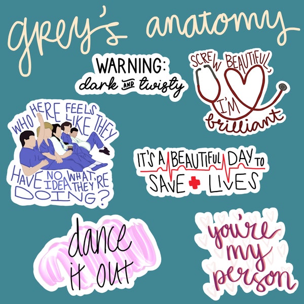 Anesthesia Stickers - Etsy