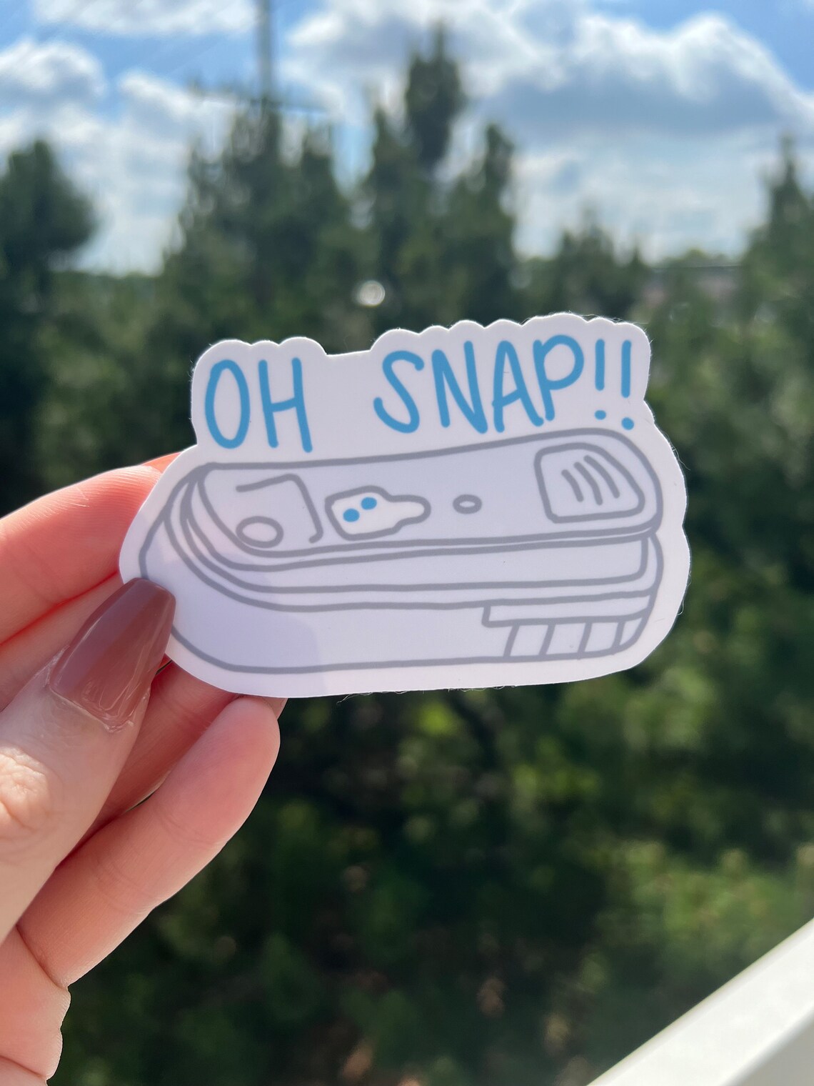 Oh Snap! Sticker / Vet Tech Snap Test Sticker / Vet Tech Week - Etsy