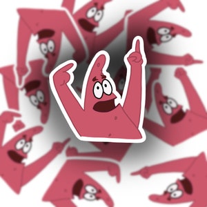 Patrick Star Sticker Set / Leedle Leedle Leedle Lee / is This the ...