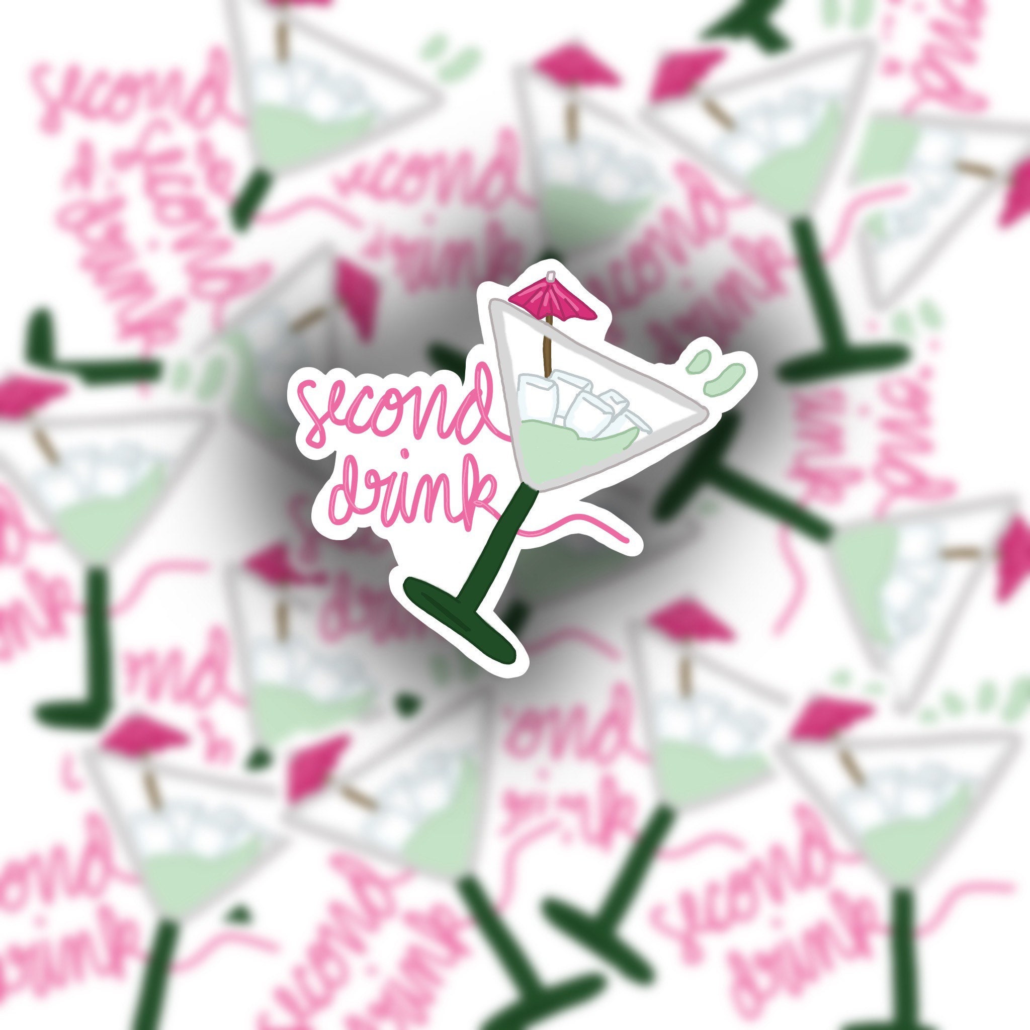 Second Drink Sticker / Pam Beesly Halpert Sticker / the Office - Etsy