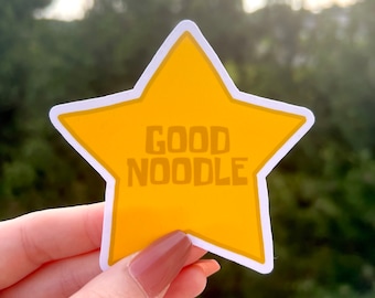 Good Noodle Sticker Spongebob Squarepants Boating School Nickelodeon - Etsy