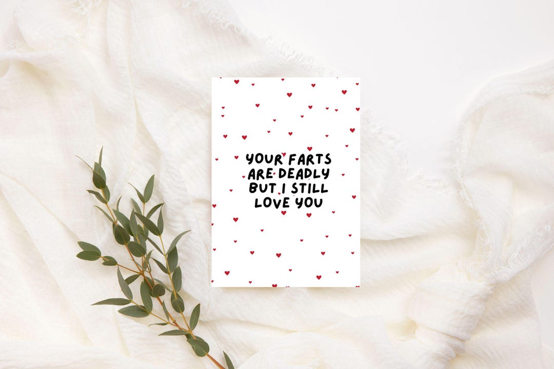Printable Deadly Farts Card Instant Download Funny Naughty Card Digital ...