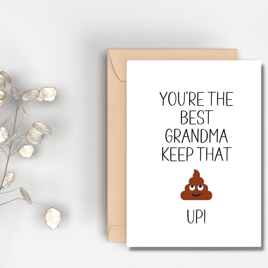 Printable You Are the Best Grandma Card | Instant Download | Happy ...