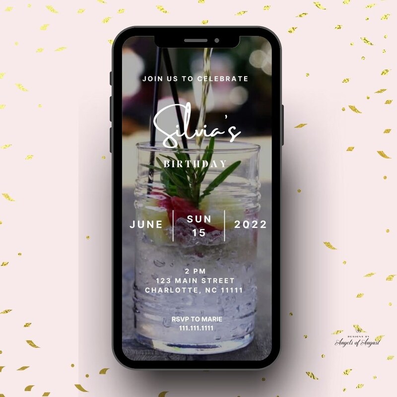 Virtual Party Invitation - Etsy