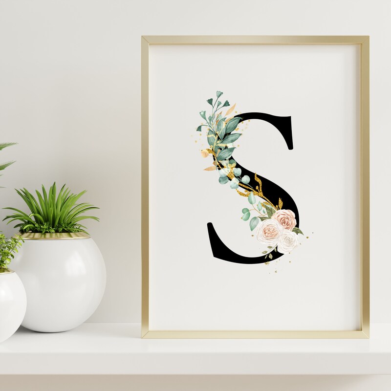 Letter S Wall Decor - Etsy