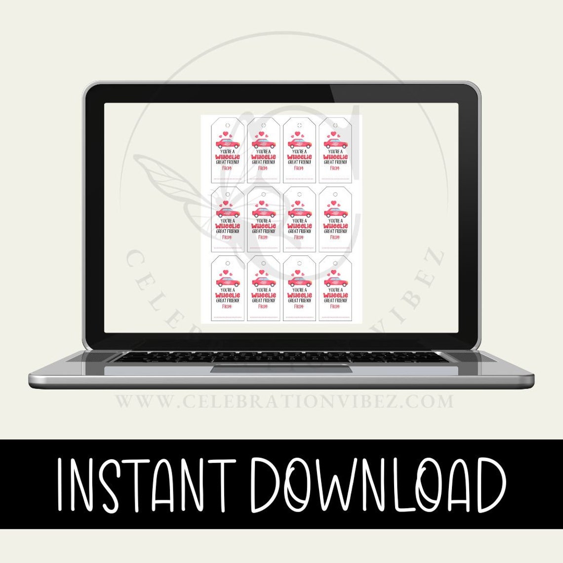 Printable Valentines Day Gift Tags | Gift Tags for Valentine's Day ...