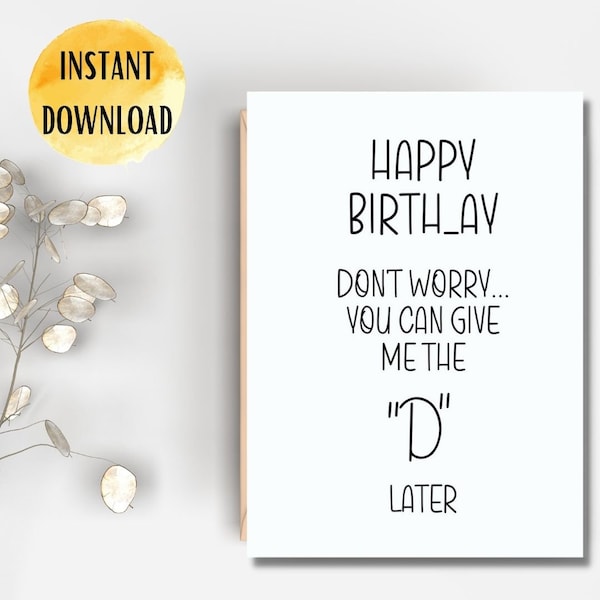 Sex Humor Birthday Card Etsy 1397