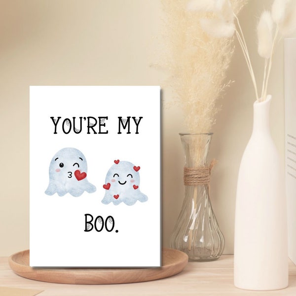 Boo Card - Etsy