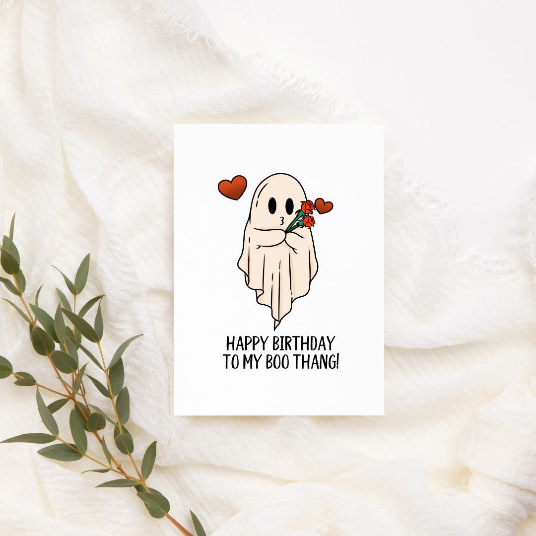 Printable My Boo Thang Card | Instant Download | Funny Birthday Card ...