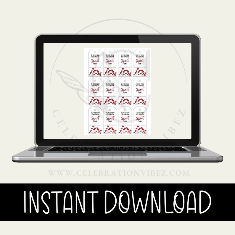 Printable Valentines Day Gift Tags | Gift Tags for Valentine's Day ...