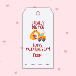 Printable Valentines Day Gift Tags | Gift Tags for Valentine's Day ...