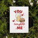 Printable You Complete Me Card Beer & Burger Card Funny Anniversary ...