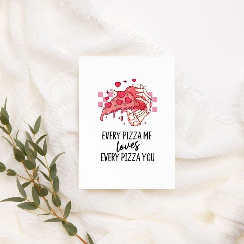 Printable Every Pizza Me Card Instant Download Pun - Etsy