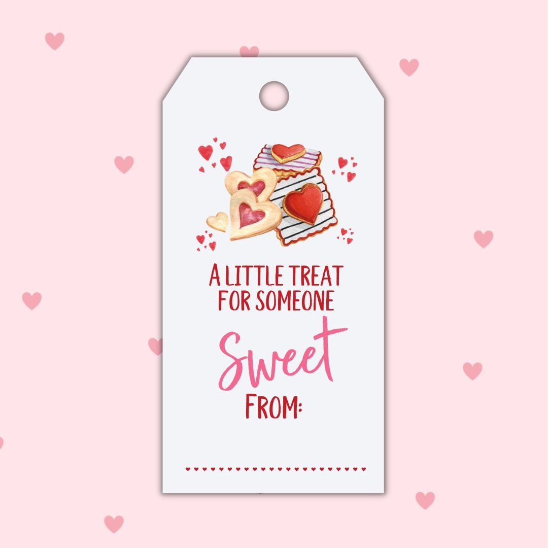 Printable Valentines Day Gift Tags | Gift Tags for Valentine's Day ...