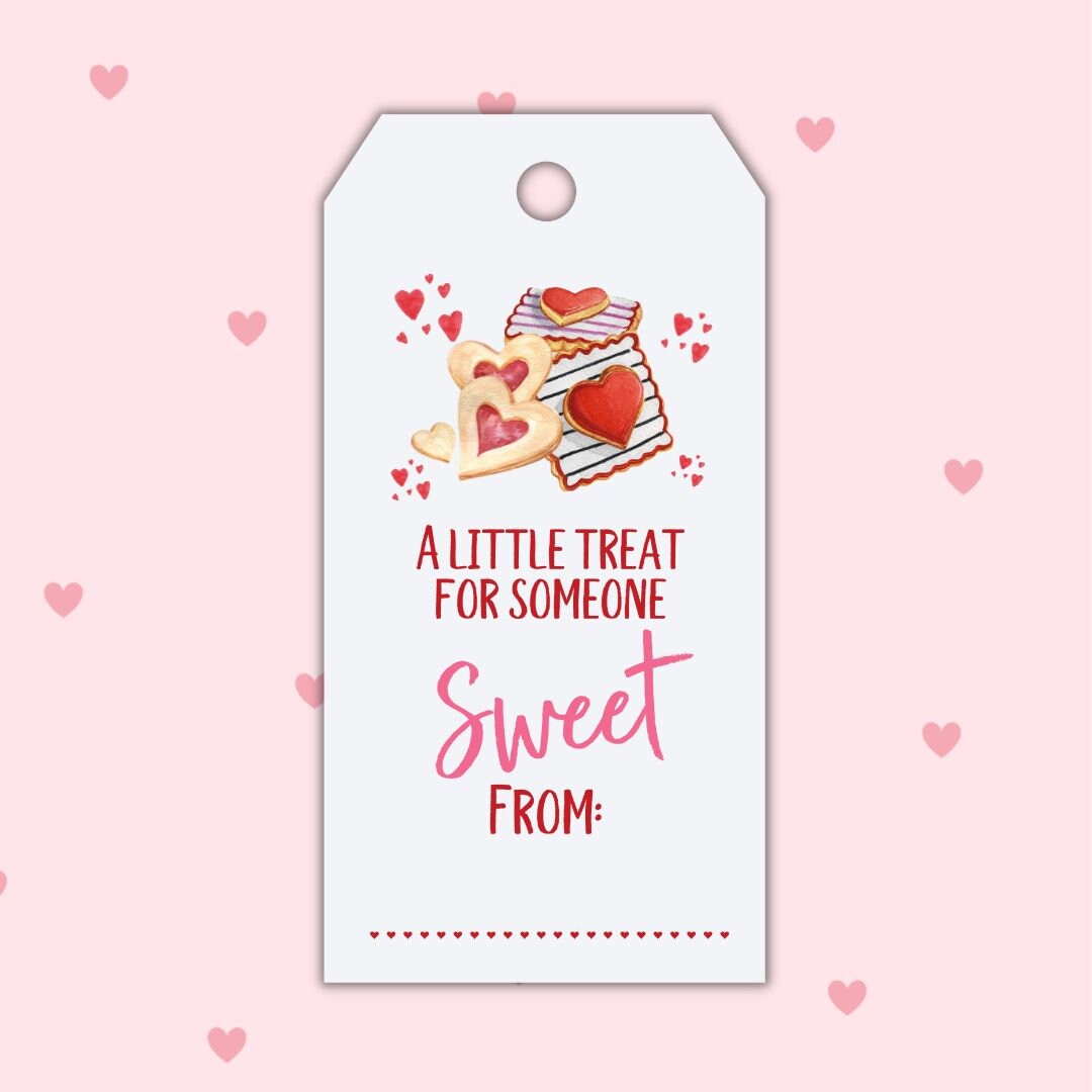 Printable Valentines Day Gift Tags Gift Tags for Valentine's Day ...
