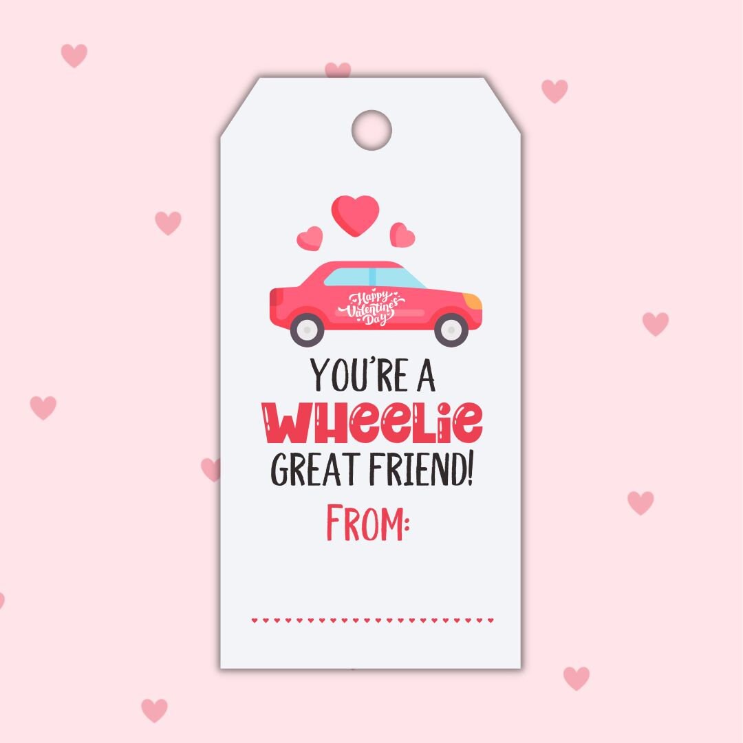 Printable Valentines Day Gift Tags Gift Tags for Valentine's Day ...