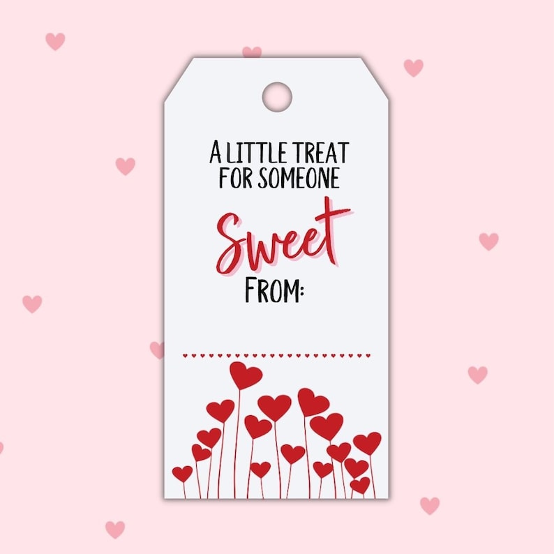 Printable Valentines Day Gift Tags Gift Tags for Valentine's Day ...