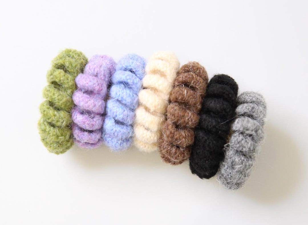 Frizzy Woolly Luxury Cute Fun Hair Ties Elastic Hair Ties Jelly Wire ...