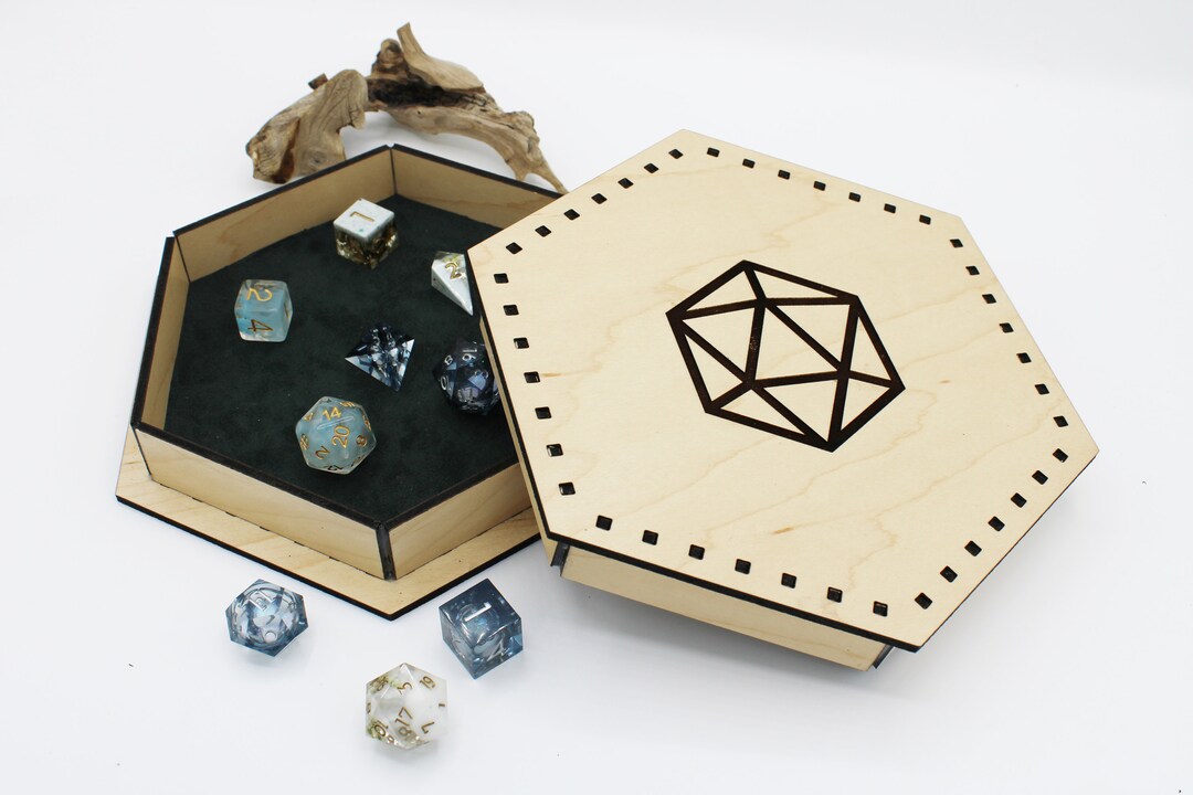Blank D20 Dice Tray | Dungeons and Dragons | Dnd Classes | Role Playing ...
