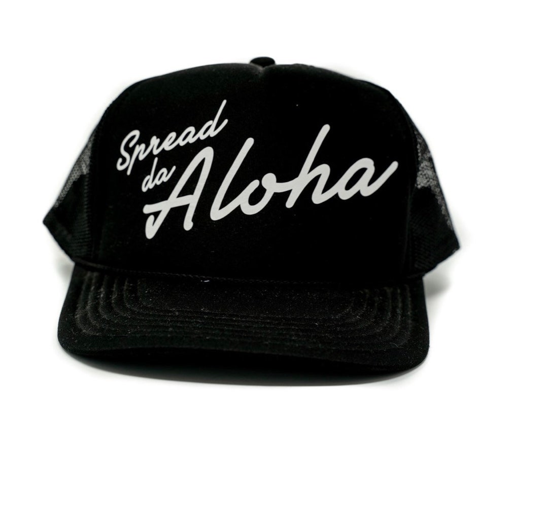 Hawaiian Aroma Caffes spread Da Aloha Truckers Hat. Comes in Different ...