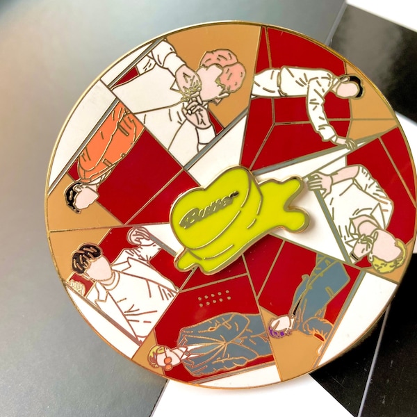 Bts Enamel Pin - Etsy