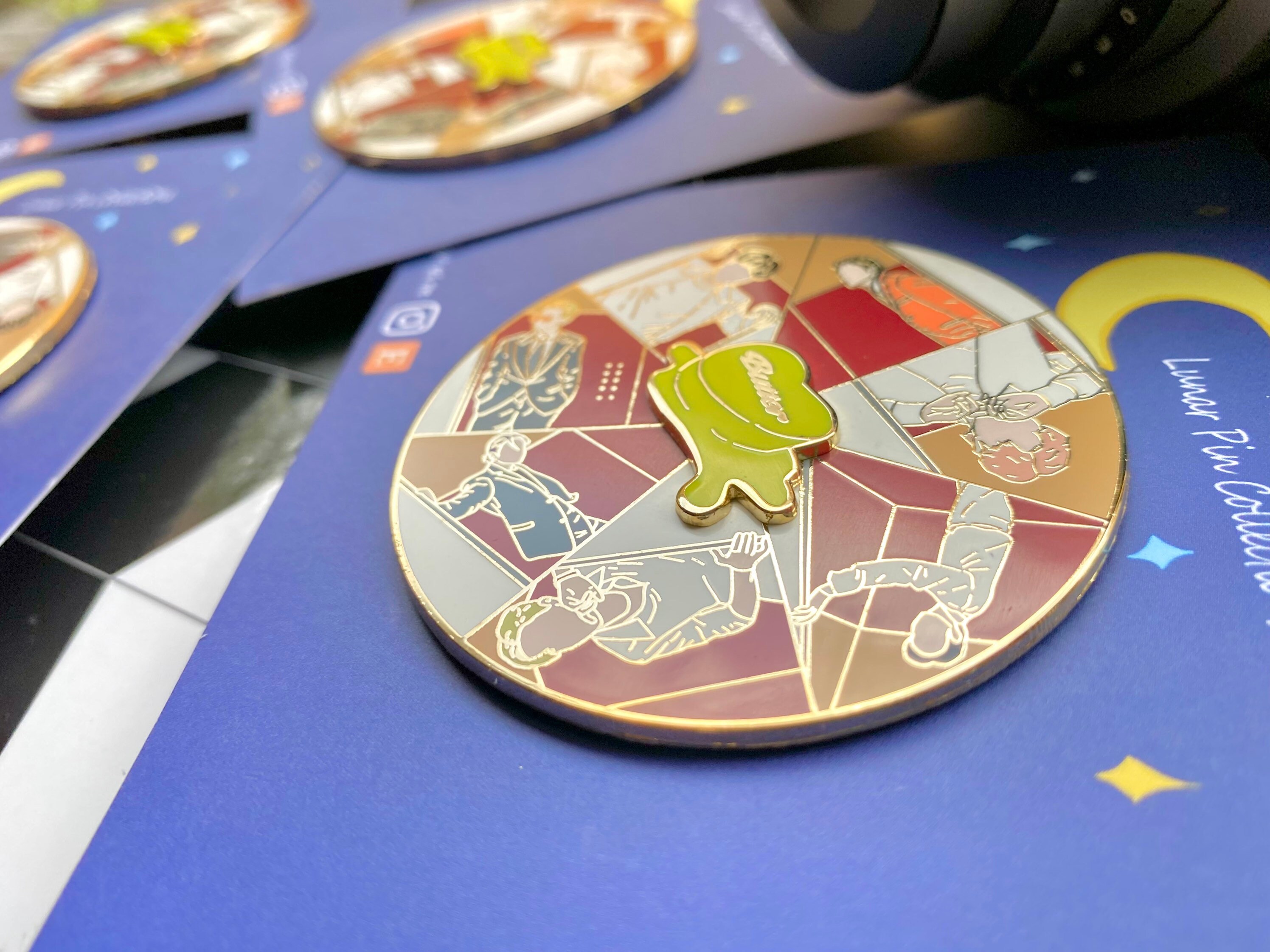 BTS Butter Pin OT7| BTS Enamel Pin - Etsy