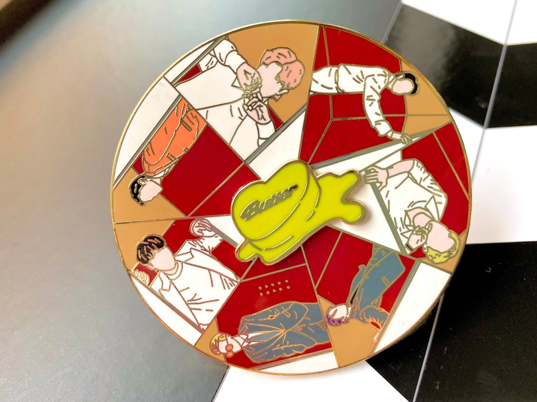BTS Butter Pin OT7| BTS Enamel Pin - Etsy