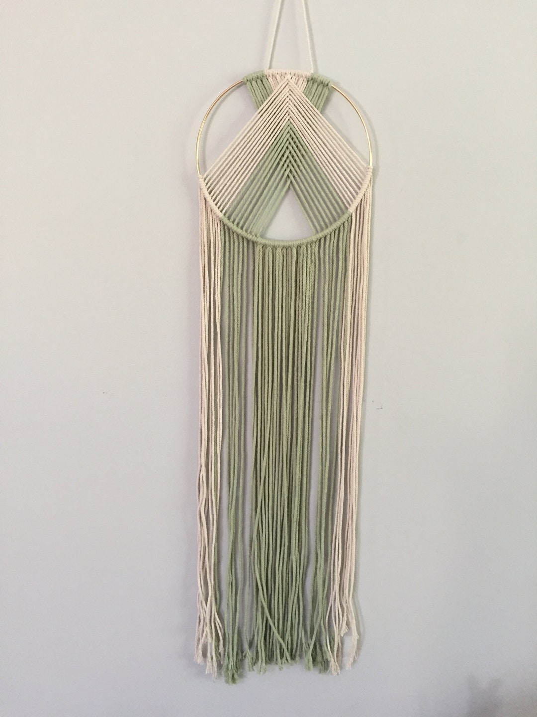 Macrame Hoop Wall Hanging/ Dreamcatcher 1 - Etsy