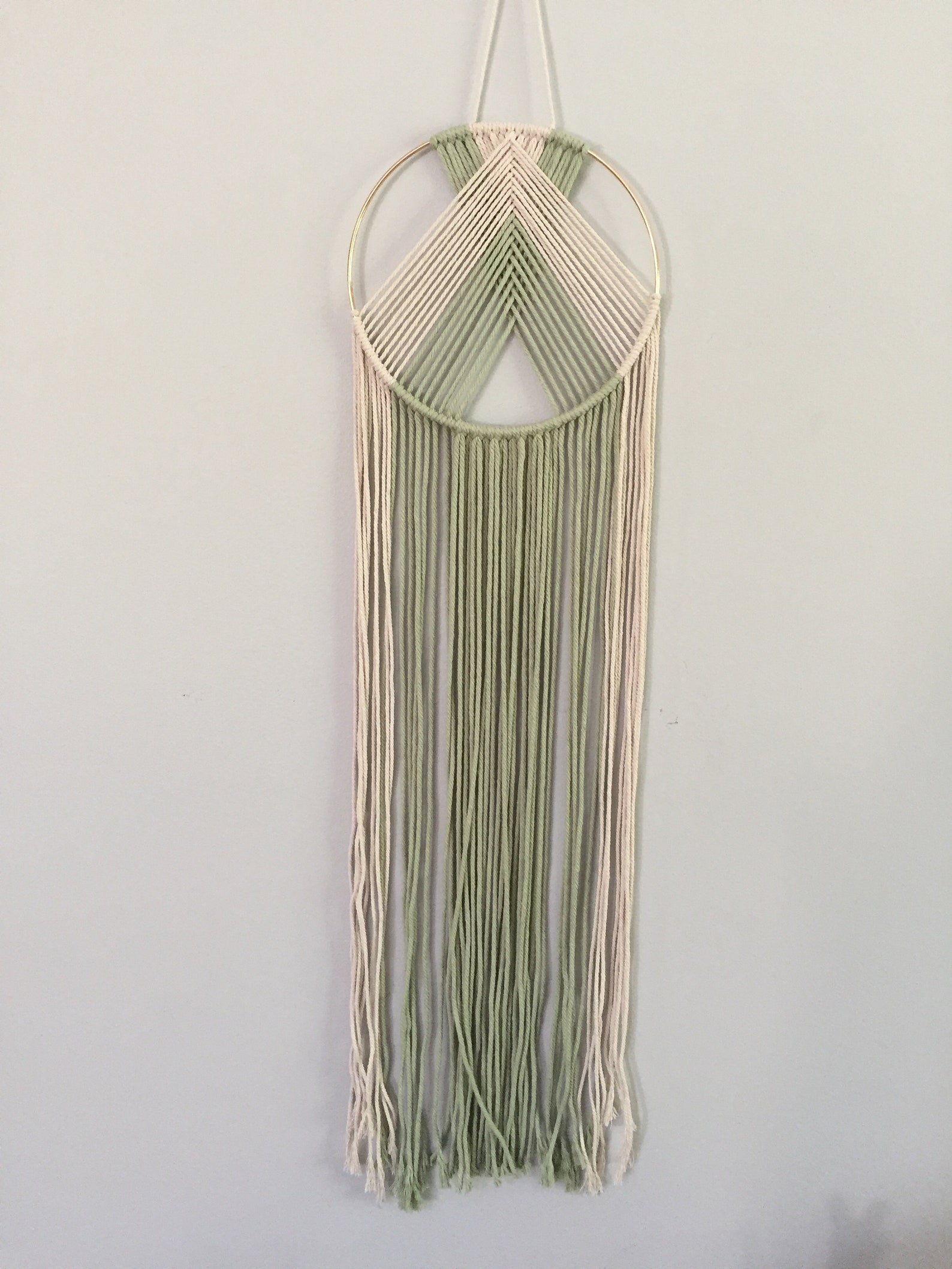 Macrame Hoop Wall Hanging/ Dreamcatcher 1 - Etsy