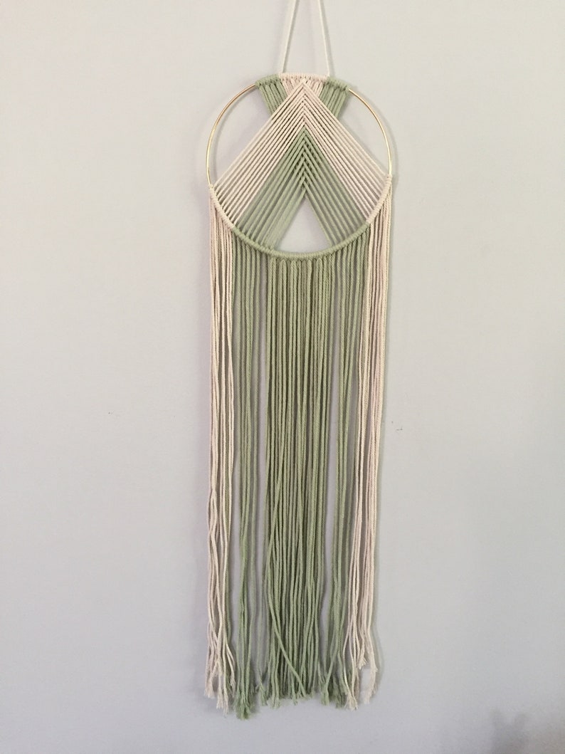Macrame Hoop Wall Hanging/ Dreamcatcher 1 - Etsy
