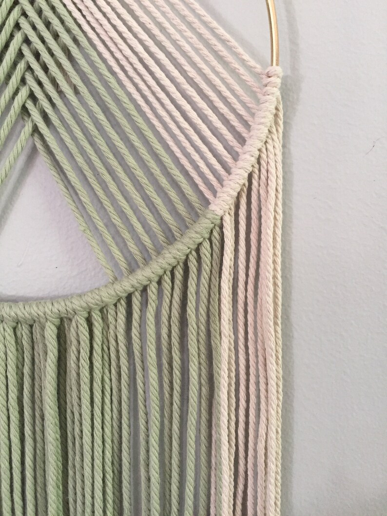 Macrame Hoop Wall Hanging/ Dreamcatcher 1 - Etsy