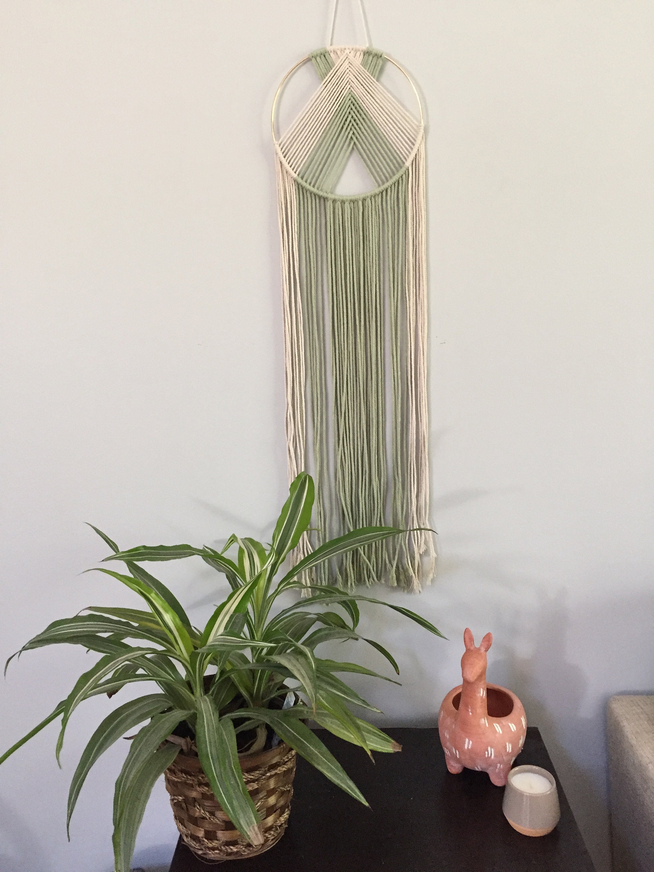 Macrame Hoop Wall Hanging/ Dreamcatcher 1 - Etsy