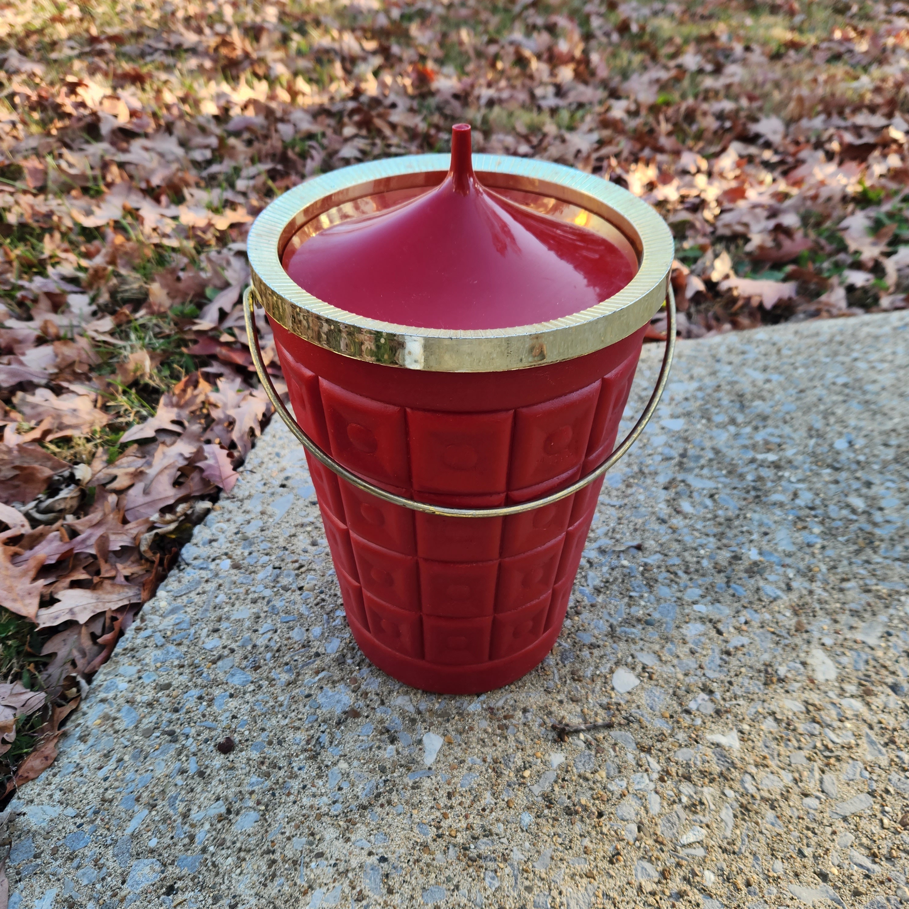 Vintage Lustro Ware Mid Century Ice Bucket - Etsy