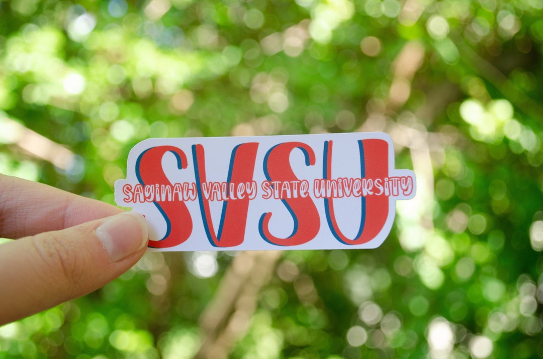 Saginaw Valley State University SVSU Sticker SVSU Saginaw - Etsy