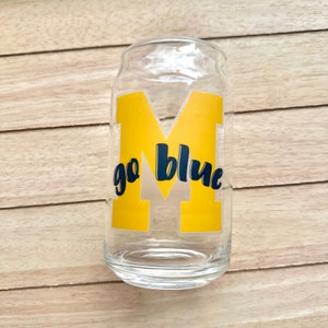Waterproof Michigan Sticker, Uofm Sticker, Michigan Gift, Ann Arbor, Go ...