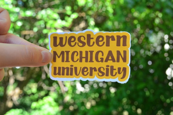 Western Michigan University WMU Sticker Broncos Laptop | Etsy