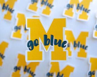 Michigan Go Blue | Etsy