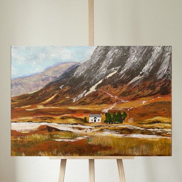 Scottish Acrylic Art - Etsy