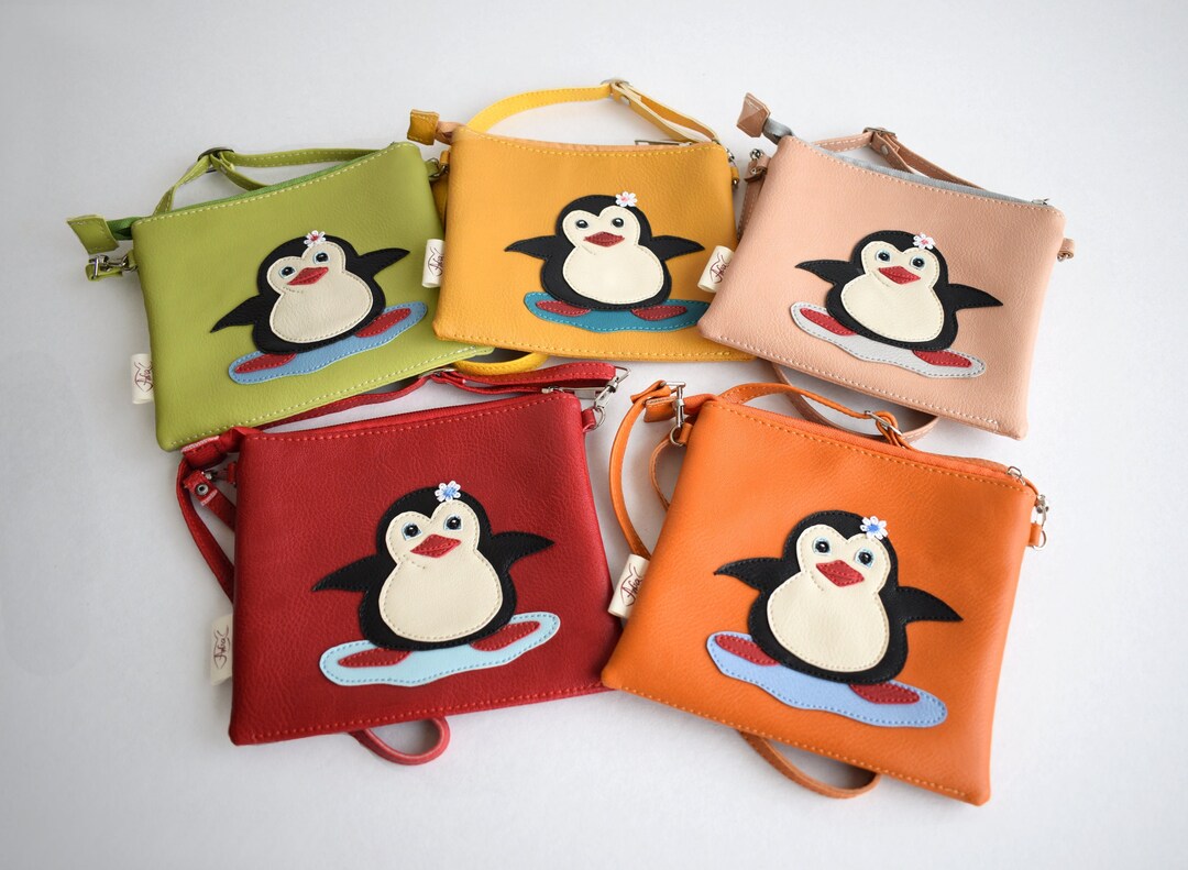 Penguin Bags for Kids and Toddlers Available in 6 Colors - Etsy