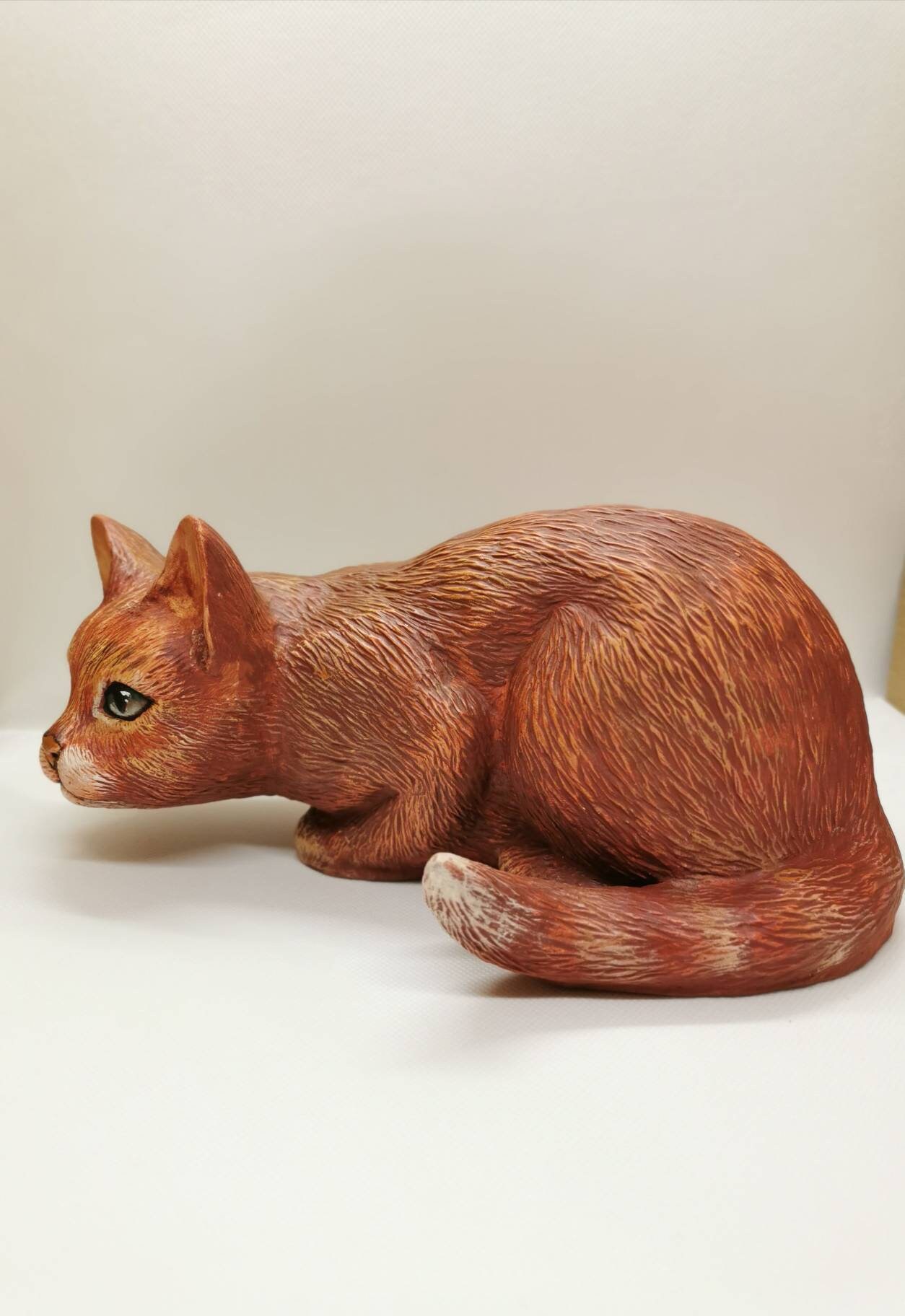 Animal boxes hand-painted by Janus cat box 0.9 liters | Etsy