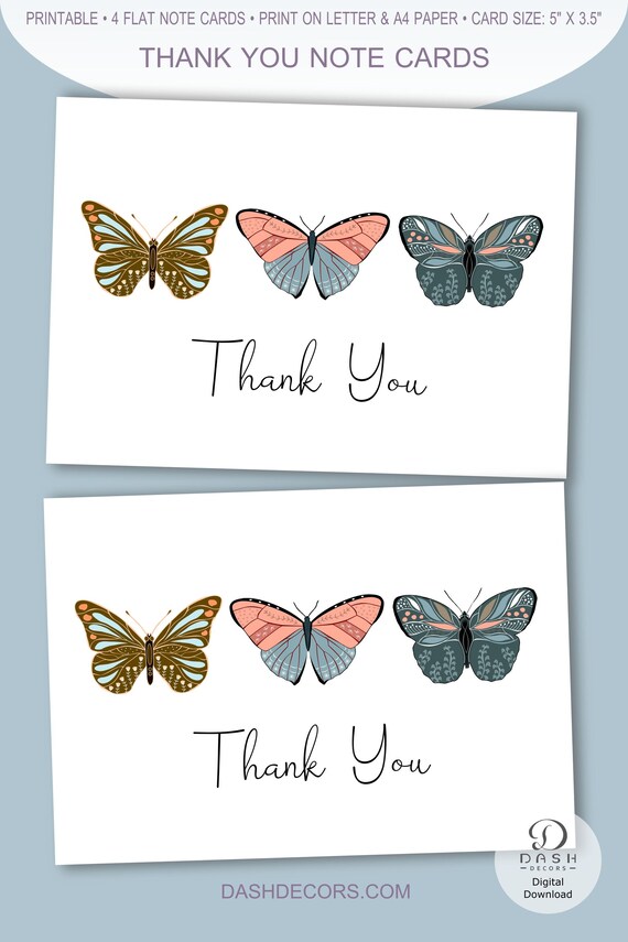 Thank You Pictures With Butterflies